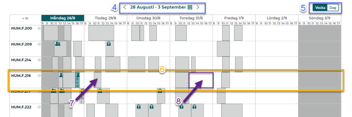Book a group study room in TimeEdit as a student – Manual
