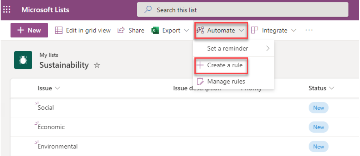 How to use Microsoft Lists – Manual