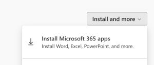 Download and install Microsoft 365 – Manual