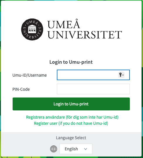 Add funds to Umu-print – Manual